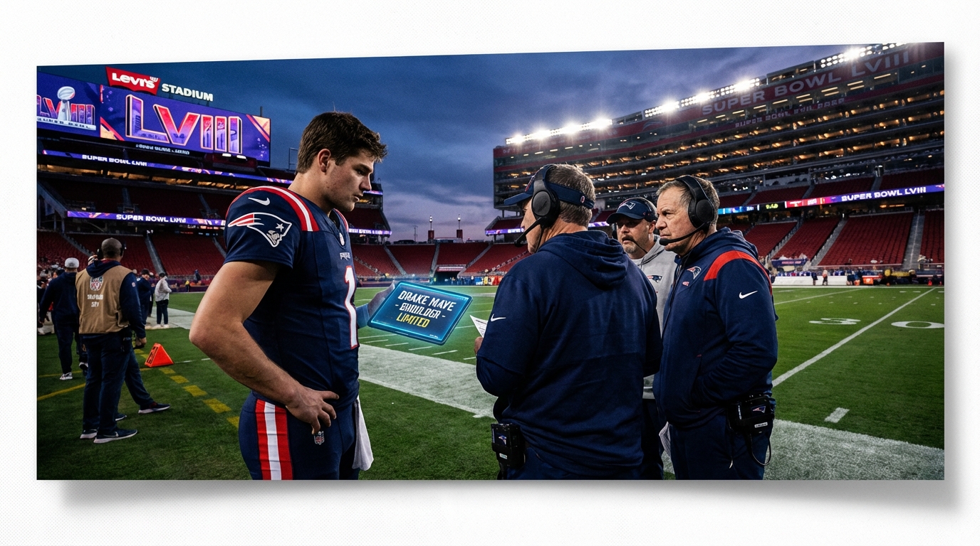 Drake Maye shoulder injury: Will It Limit Big Throws? - PatriotsReport